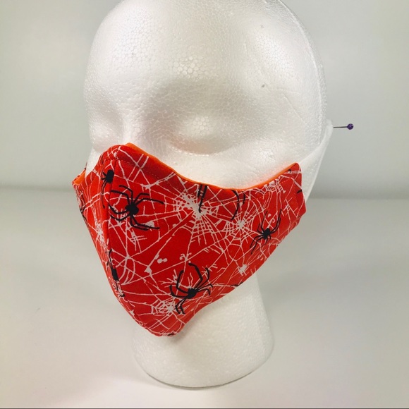 Accessories | Spider Halloween Facemask Design | Poshmark